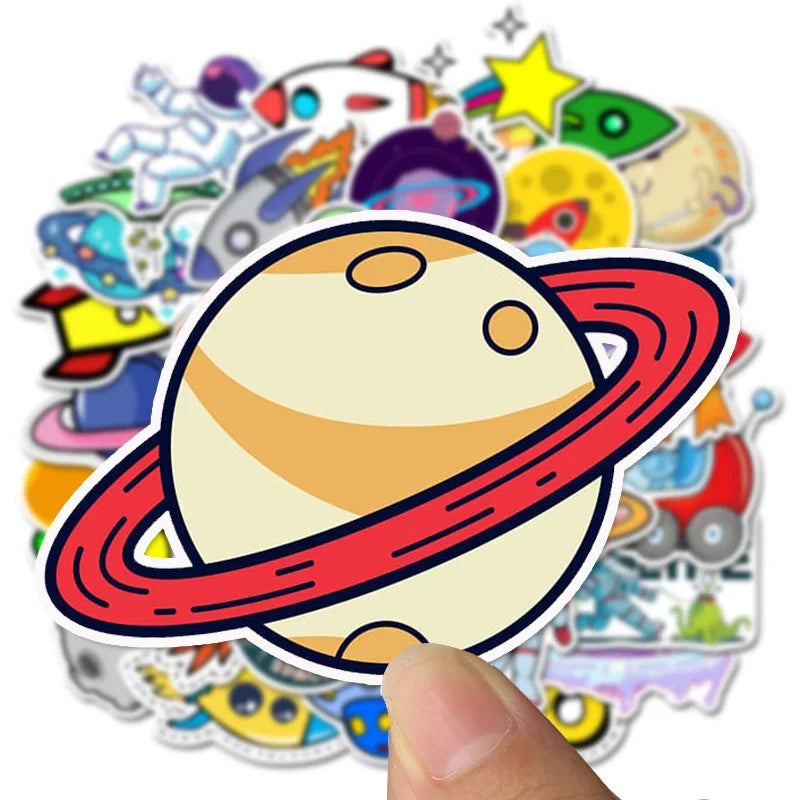 Space Odyssey Stickers – Original Kawaii Pen