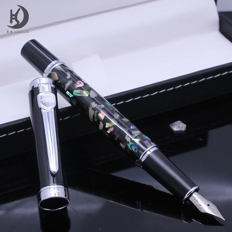 Ocean Noir Calligraphy Fountain Pen – Original Kawaii Pen