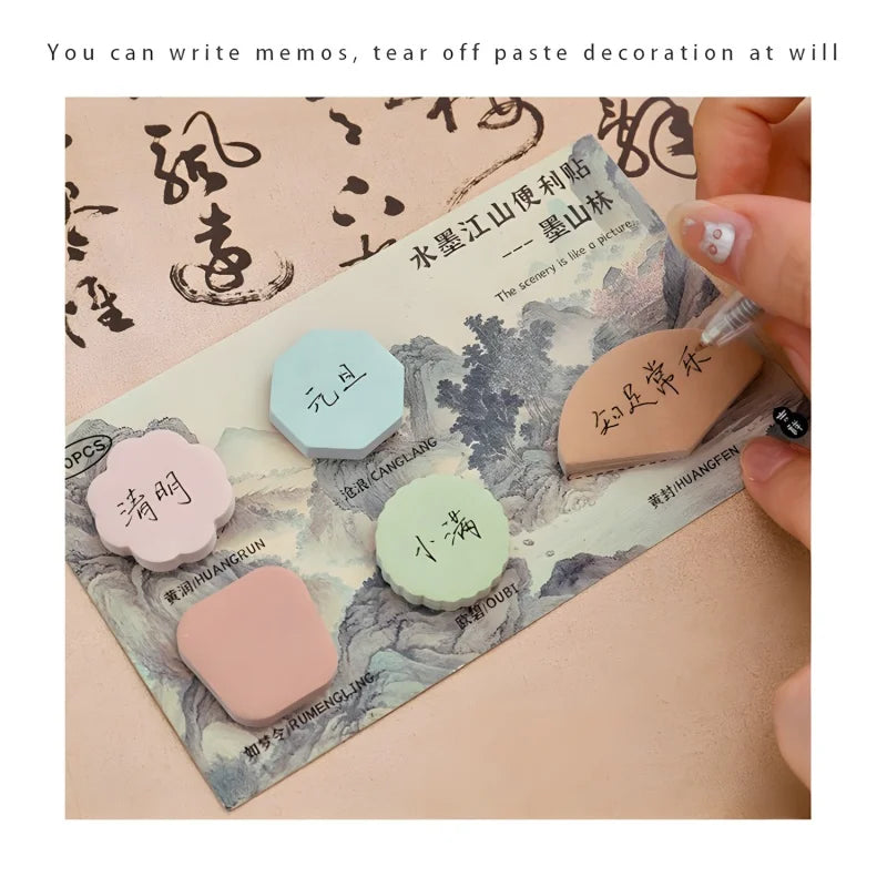 Vintage Vibe Sticky Pads – Original Kawaii Pen