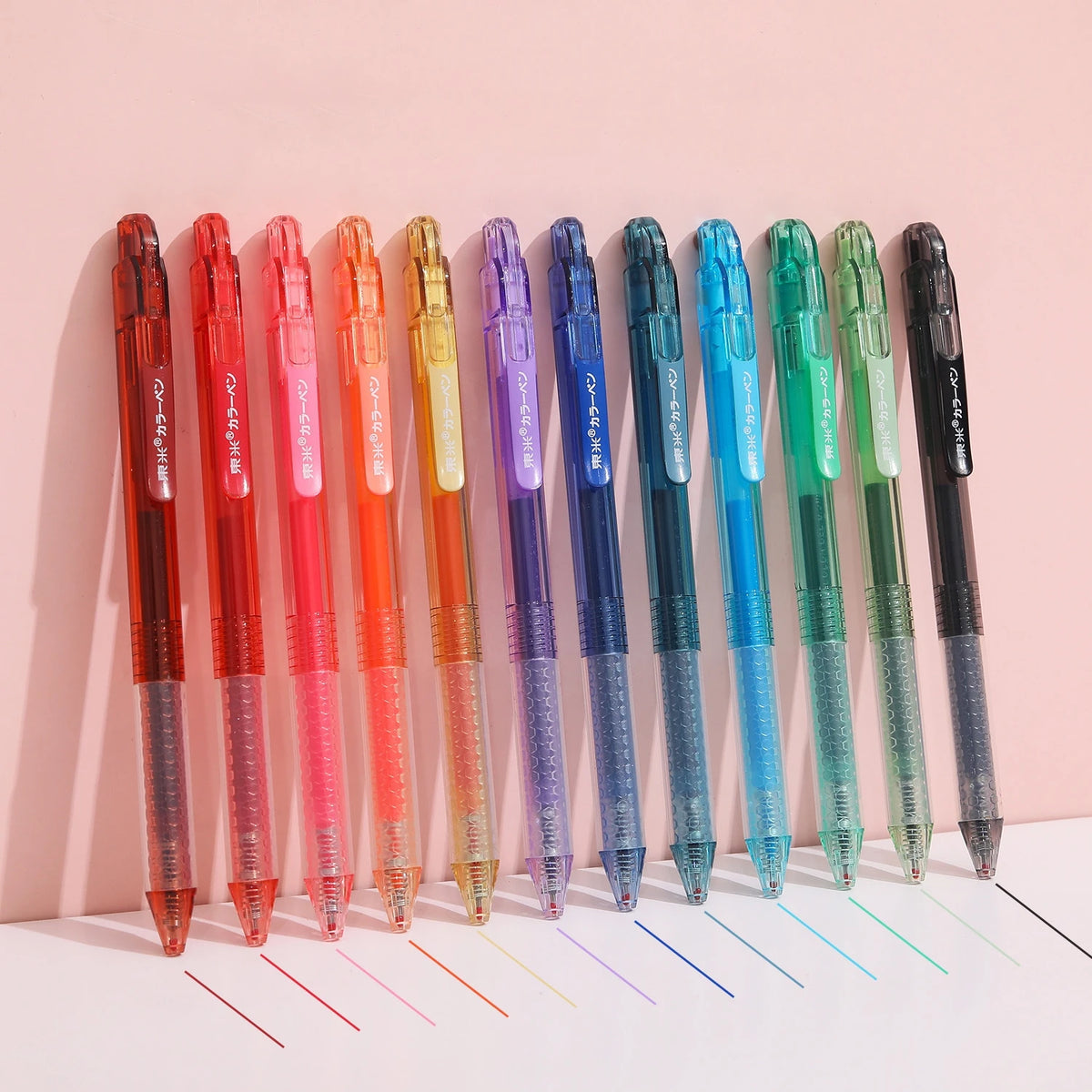 Prism Pop Gel Pens Set (12pcs) – Original Kawaii Pen