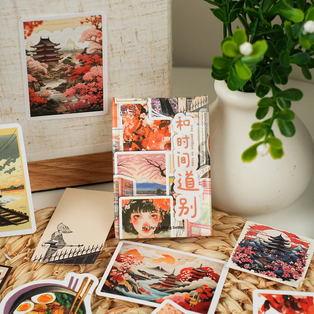 Say Goodbye to Time Series Japanese Stickers – Original Kawaii Pen