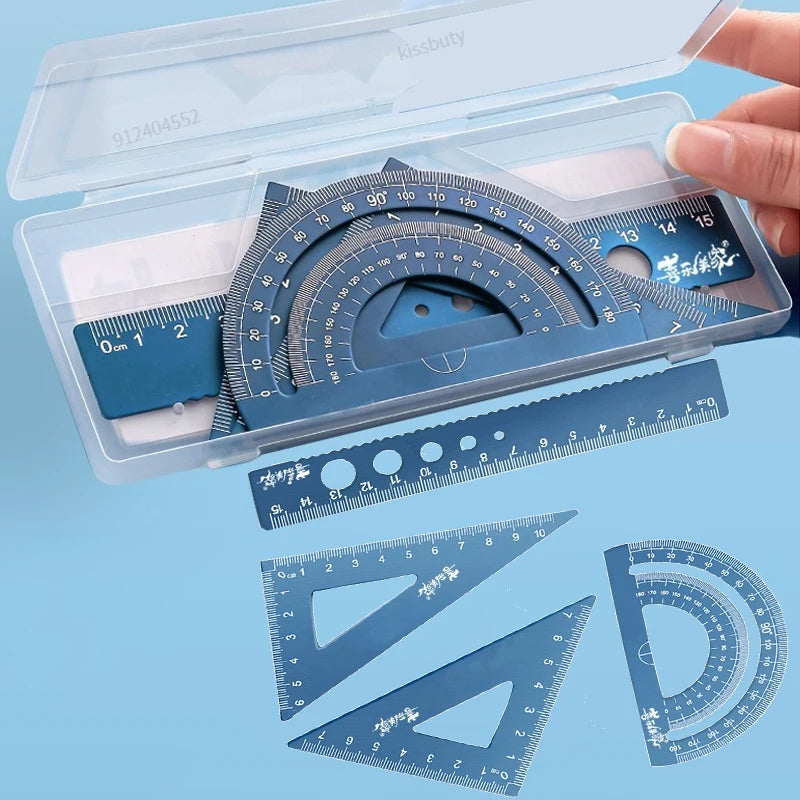 PrecisionPro 4-in-1 Ruler Set – Original Kawaii Pen