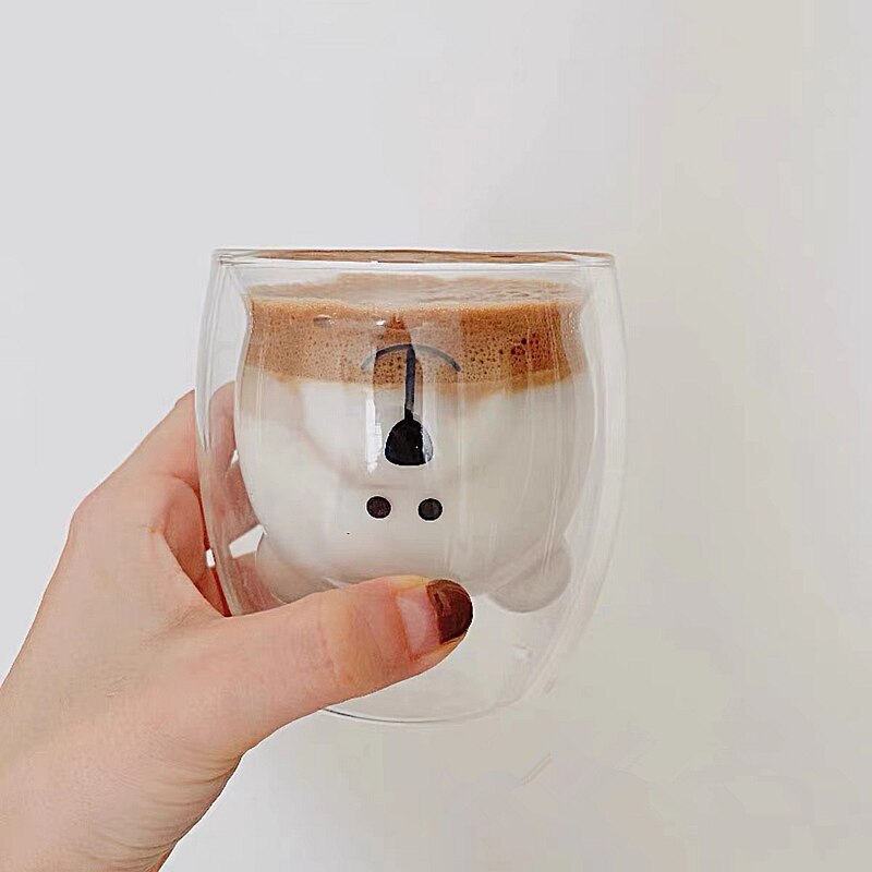 Double-Layered Animal Elixir - Coffee Cups – Original Kawaii Pen