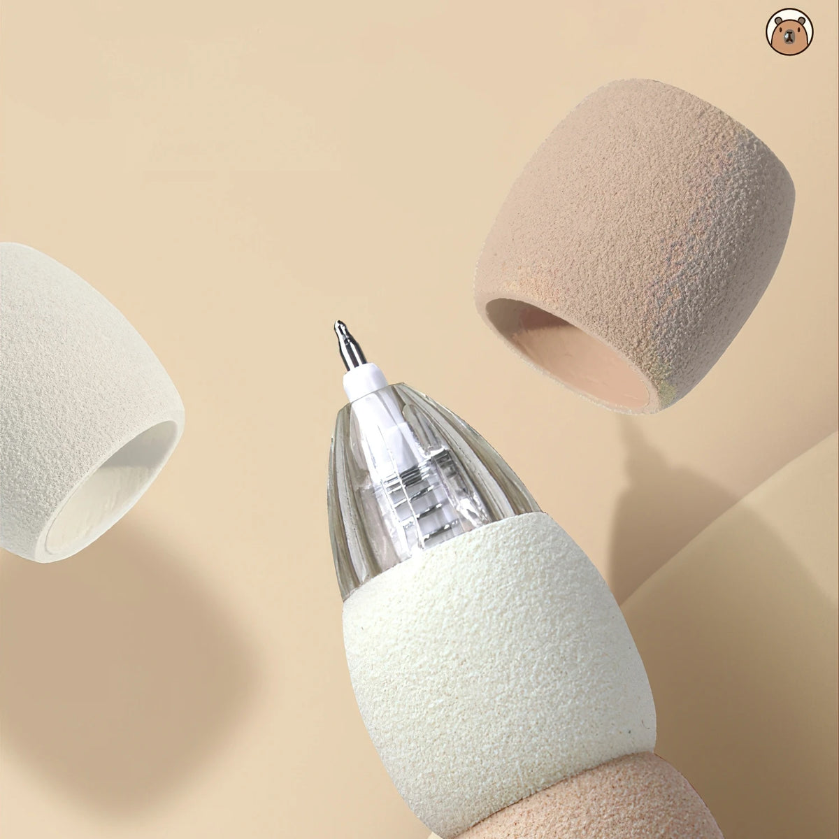 Capybara Sponge Grip Gel Pens Set – Original Kawaii Pen