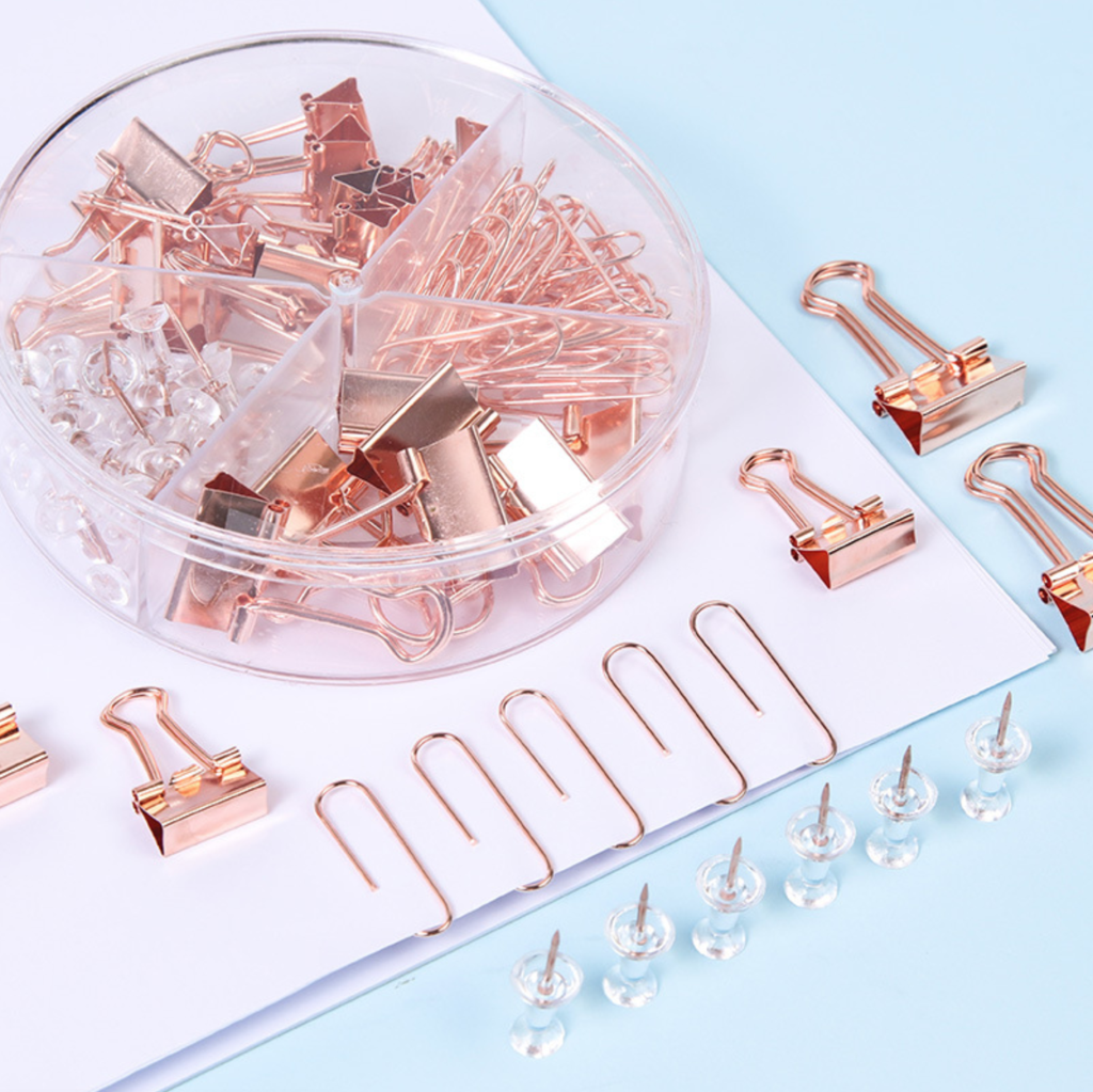Push Pins & Paper Clips Set – Original Kawaii Pen