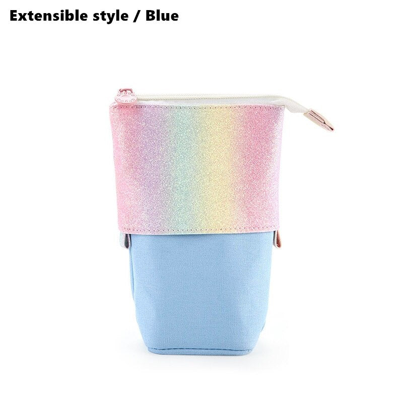 Rainbow Style Beautiful Sliding Pencil Case – Original Kawaii Pen