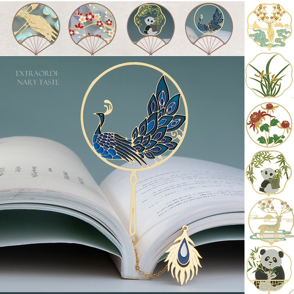 Japanese Pattern Bookmarks (9 Designs) – Original Kawaii Pen