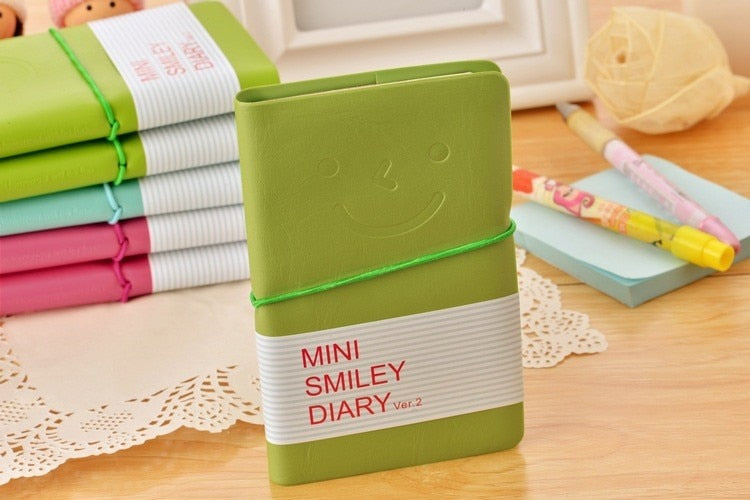 Cute Mini Smiley Diary – Original Kawaii Pen