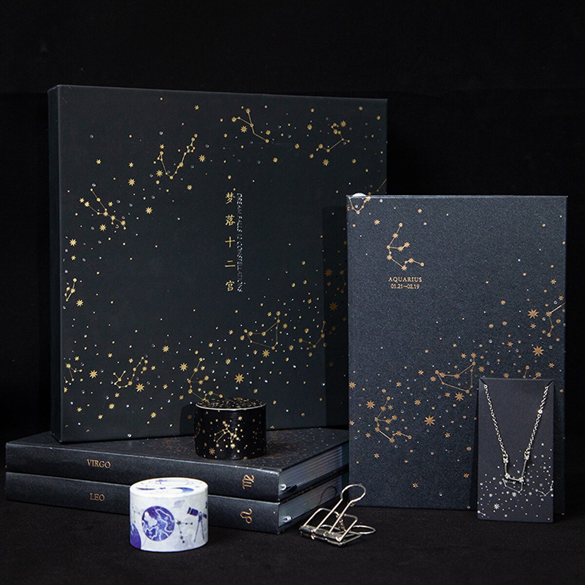 Signature Star Constellation Theme Diary Set – Original Kawaii Pen